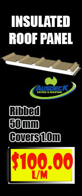Ausdeck Insulated Roofing | Patio Pack