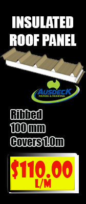 Ausdeck Insulated Roofing | Patio Pack